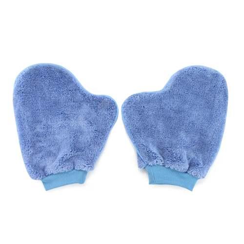 Monarch Brands M920002 Smart Choice Microfiber Dusting Mitts Blue