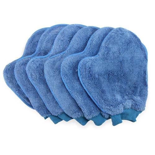 Monarch Brands M920002 Smart Choice Microfiber Dusting Mitts Blue